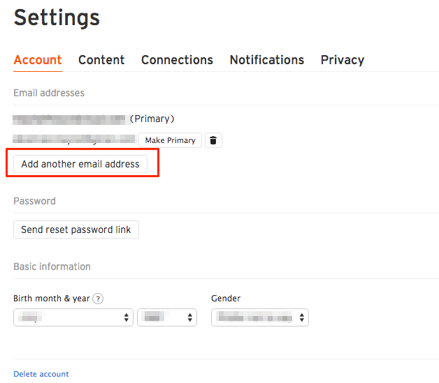 Your email addresses in your SoundCloud account – SoundCloud Help Center