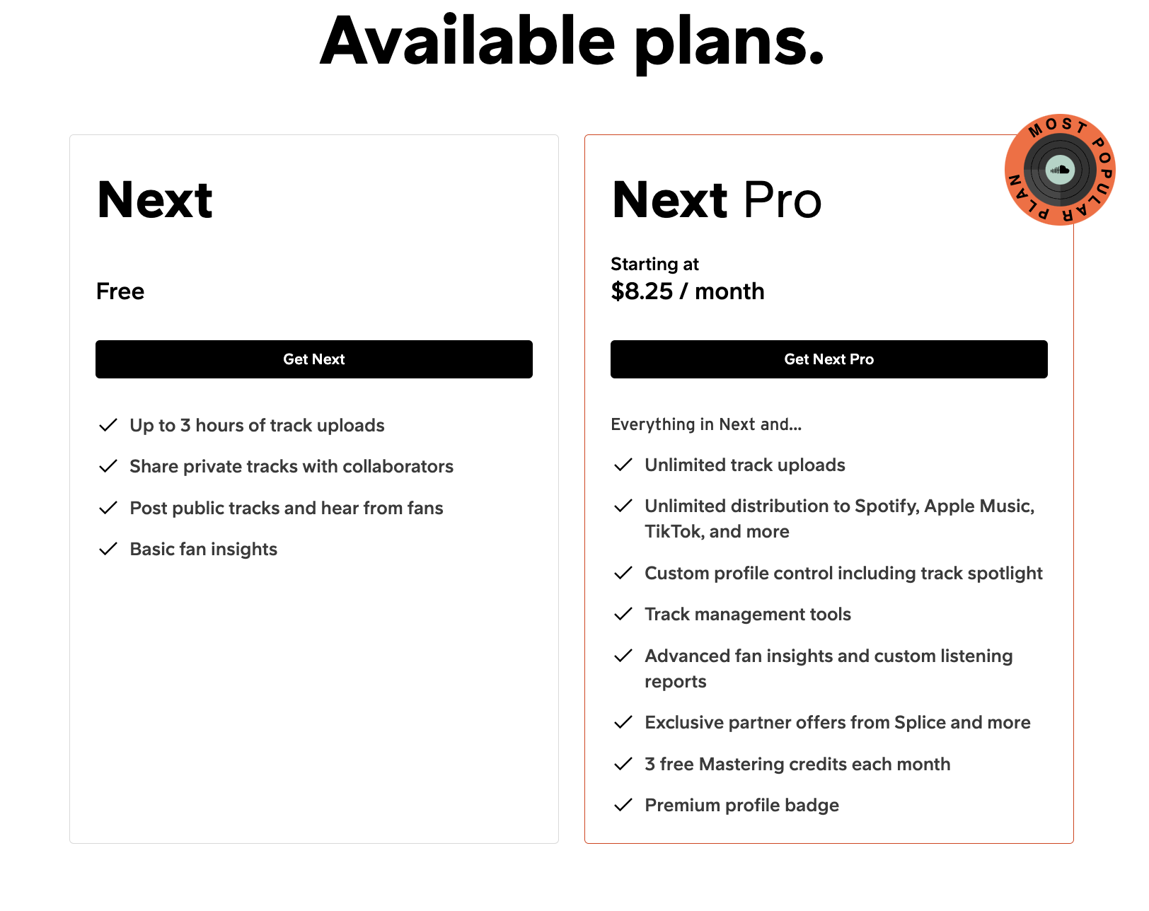 What type of subscription is for me? – SoundCloud Help Center