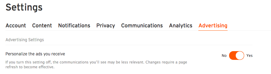 Advertising Settings – SoundCloud Help Center