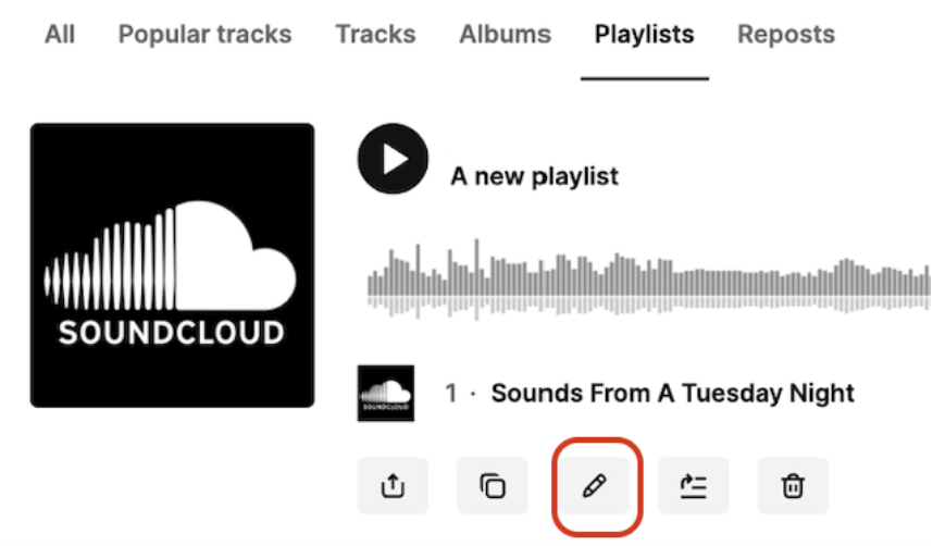 Managing and customizing your playlist – SoundCloud Help Center