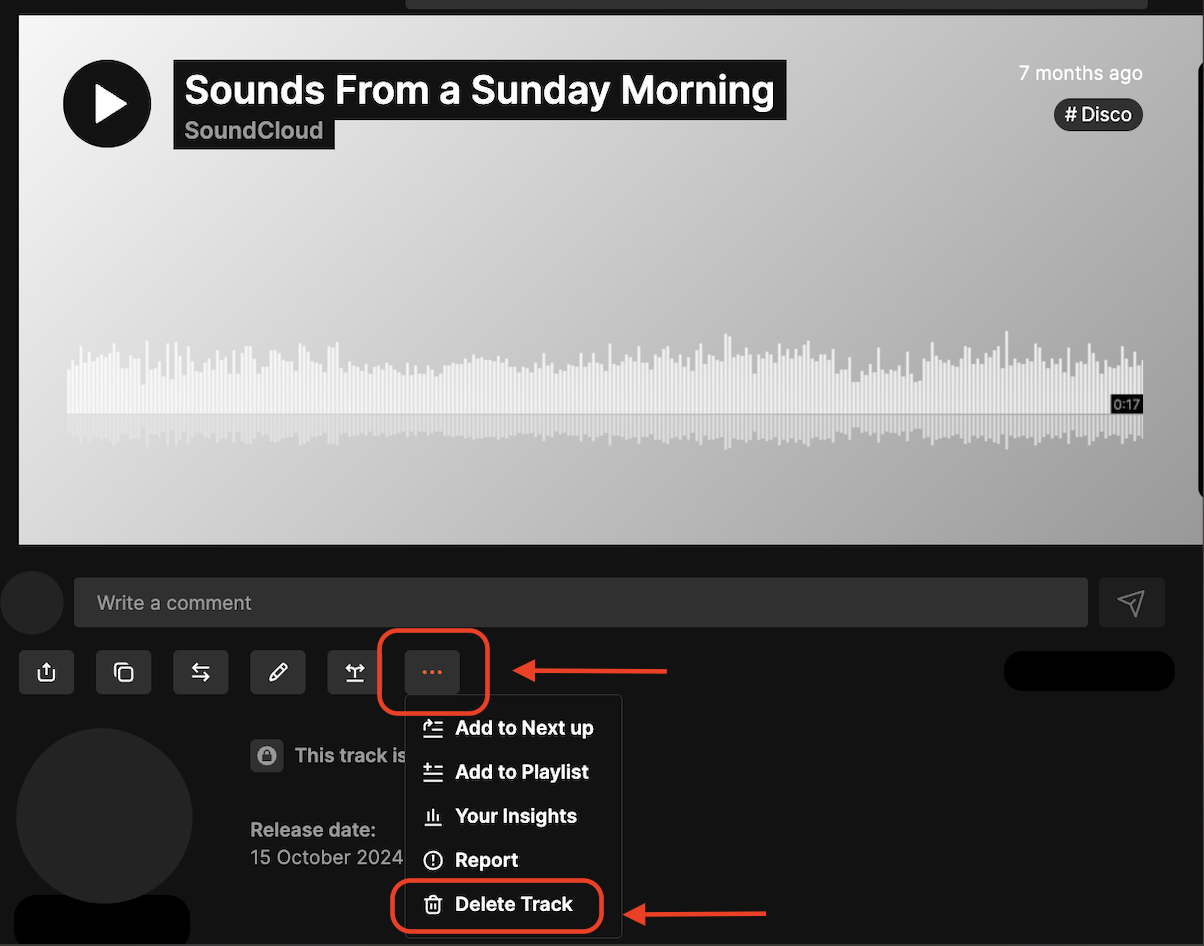 Deleting Tracks – SoundCloud Help Center