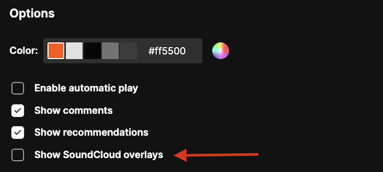 The Visual embedded player – SoundCloud Help Center